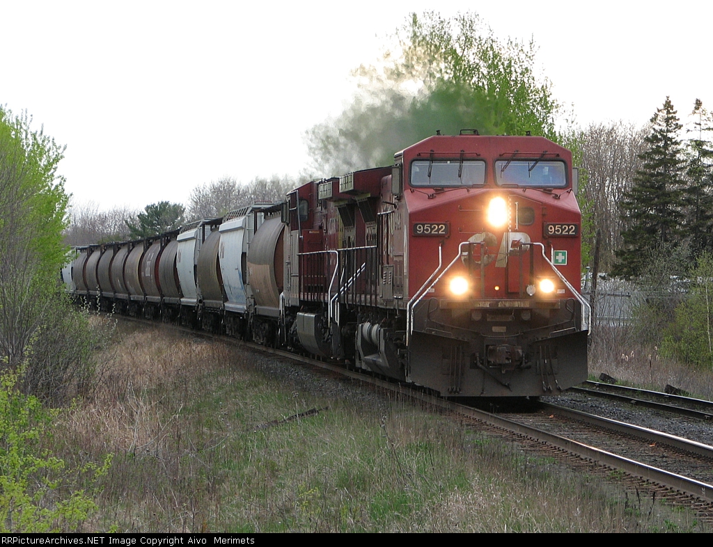 CP 9522 at Spicer with 301.